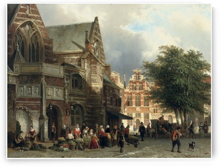 Cornelis Springer - // Art Collection