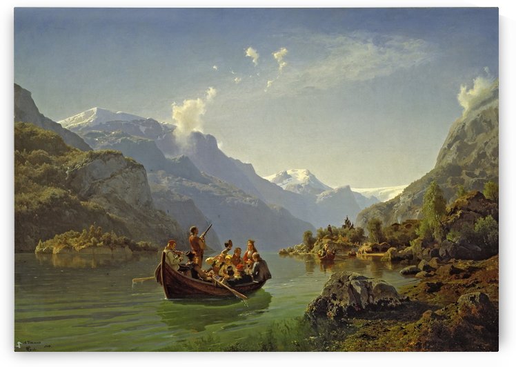 Hans Fredrik Gude - // Art Collection