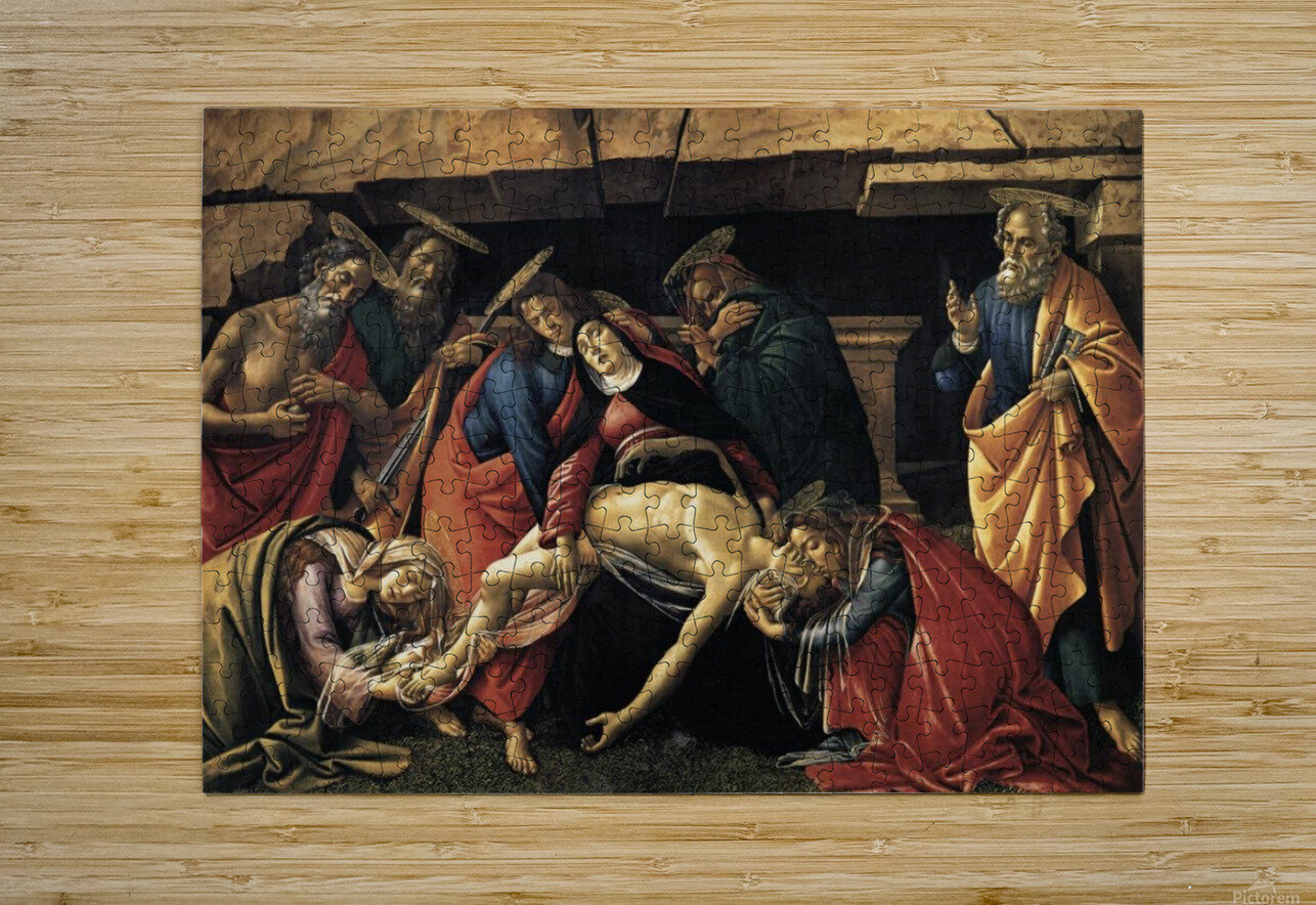 Lamentation over the Dead Christ with Saints - Sandro Botticelli