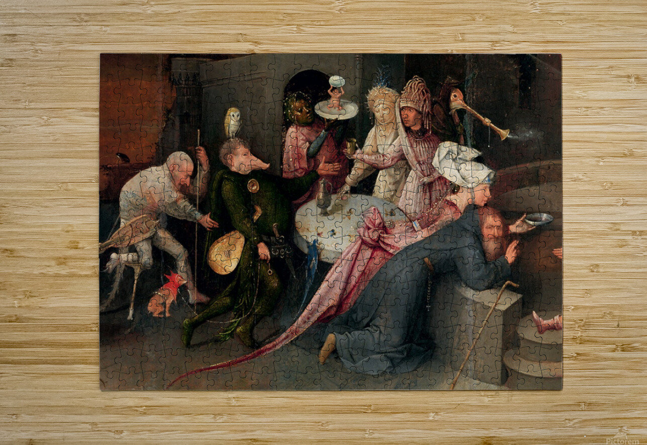 Moralistic depictions of debauchery and temptation - Hieronymus Bosch
