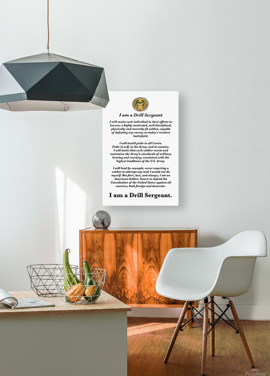 The Drill Sergeant Creed - ArmyFacts com