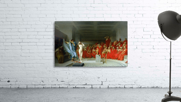 Phryne revealed before the Areopagus - Jean-Leon Gerome