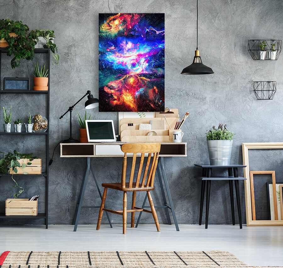 Colorful Galaxy - Art Design Works