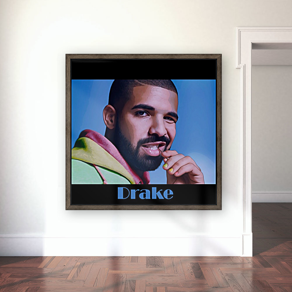 DRAKE portrait - Anbessa Graphics