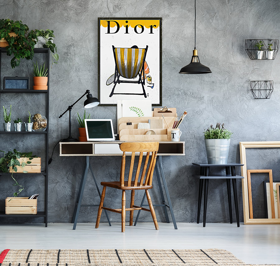Dior Vintage Poster - VINTAGE POSTER